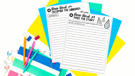 Brain Breaks for Kids: Upper Elementary