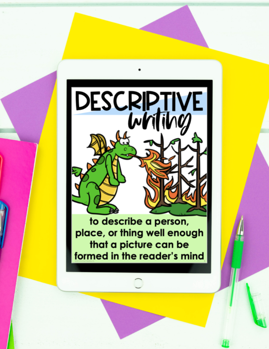 teaching-descriptive-writing-posters