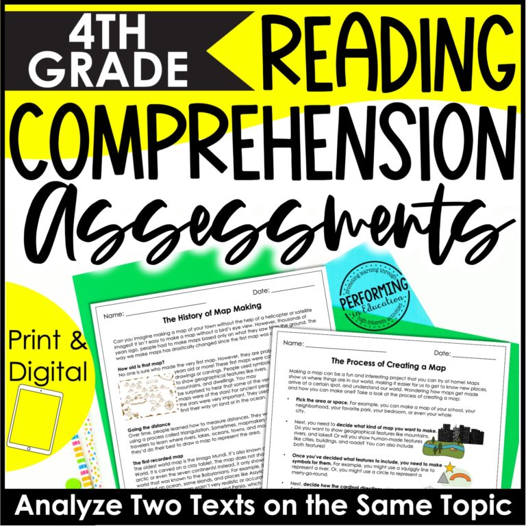 Analyzing Two Texts for the State Reading Test – Performing in Education
