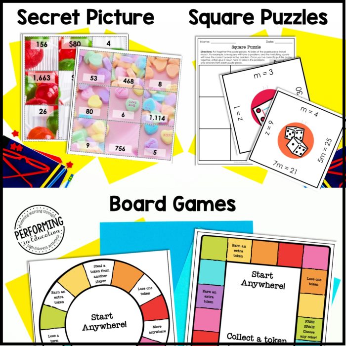 3rd Grade Math Centers 10 Multi Step Word Problems Two Step Word